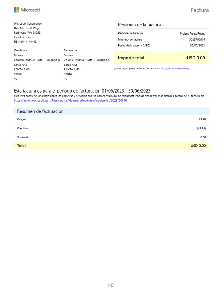 G025760816 Invoice | PDF | Empresas de tecnología de la información de ...