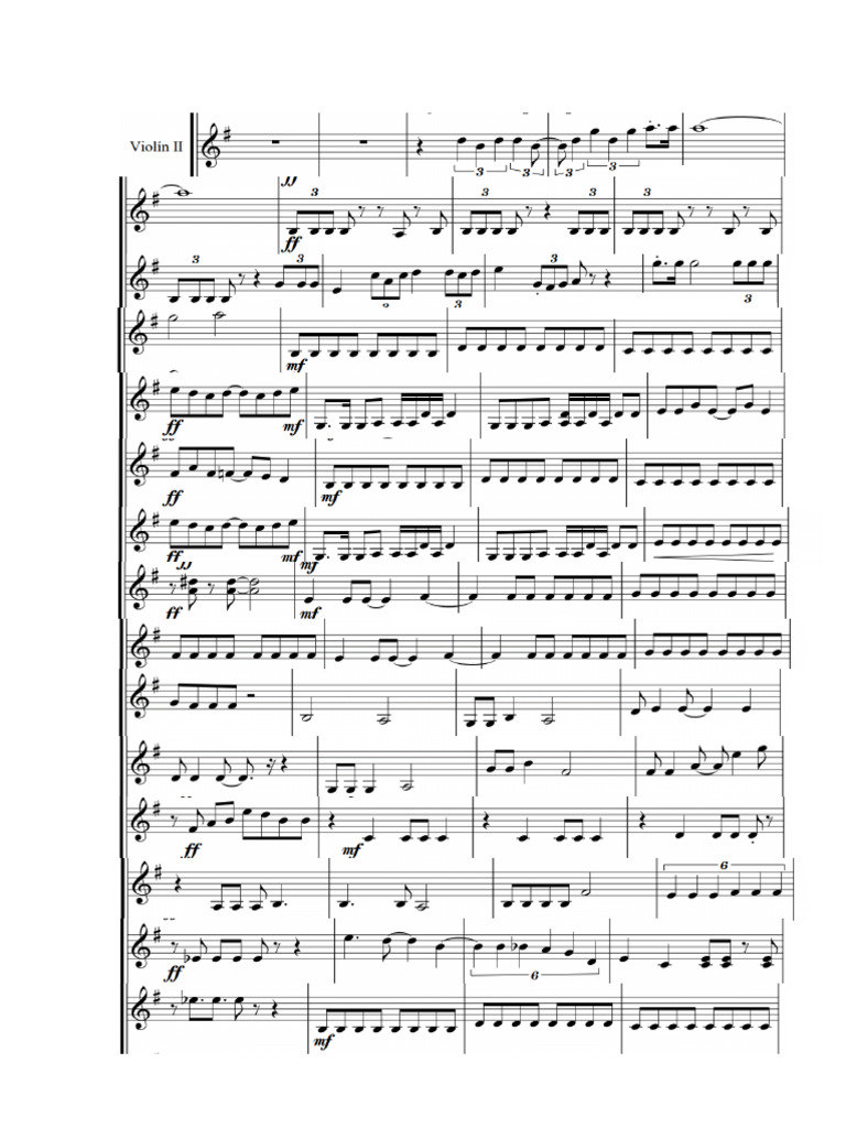 Violin 2 Pdf