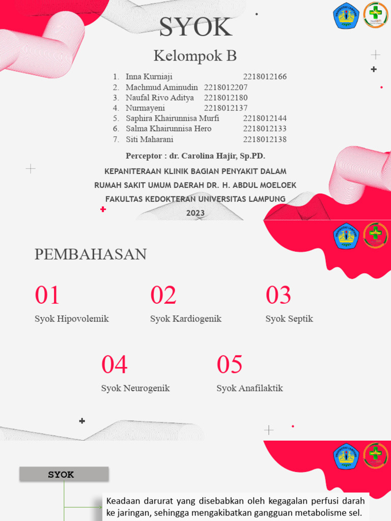 Kelompok B - Syok | PDF