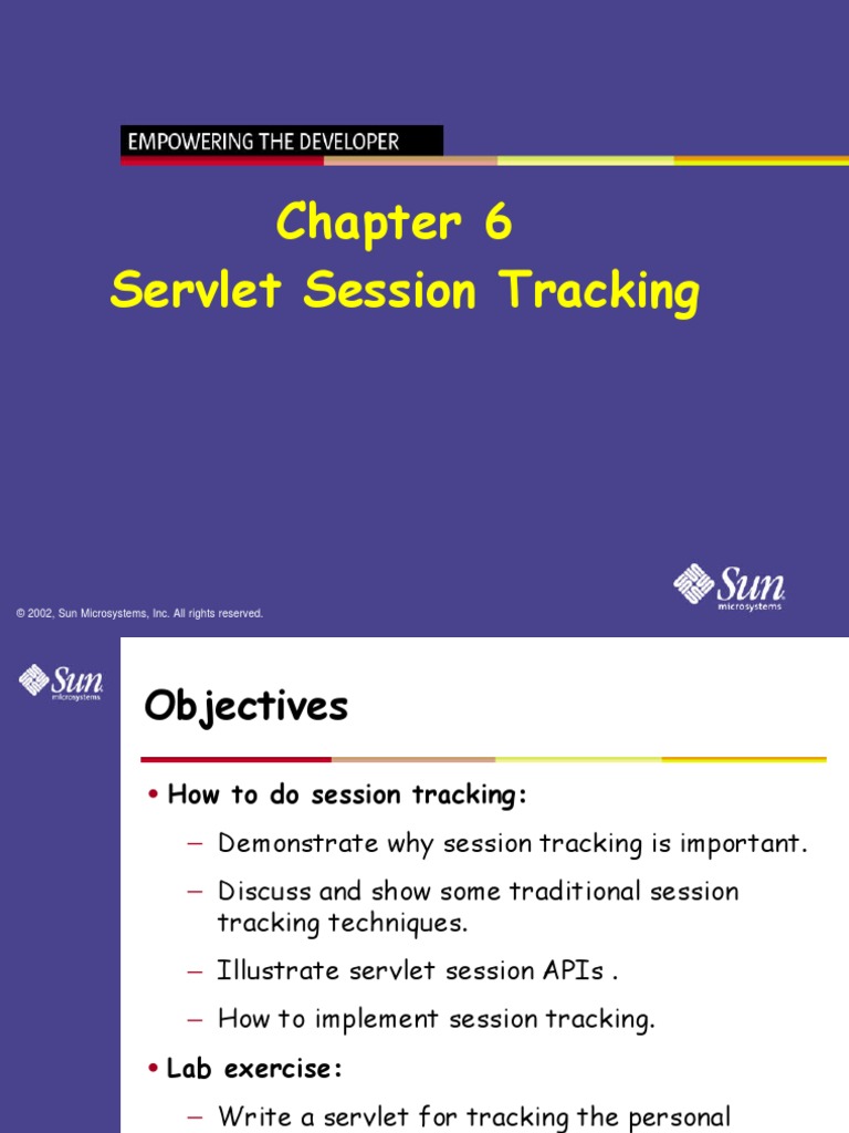 Chp06 - Session Tracking | PDF | Http Cookie | Java Servlet