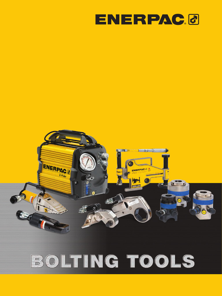 Enerpac Bolting Tools & Software | PDF | Mechanical Engineering