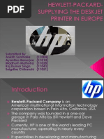 Organizational Structure: Hewlette-Packard (HP Inc.) 'S Structure | PDF ...