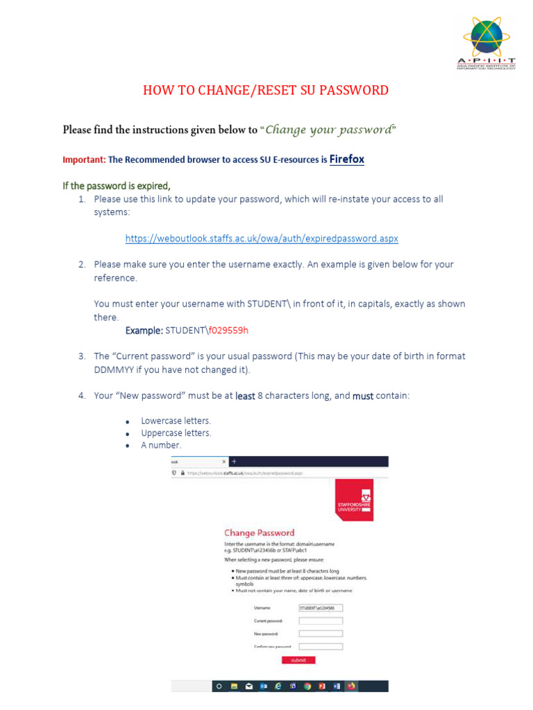 How to change or reset SU password | PDF