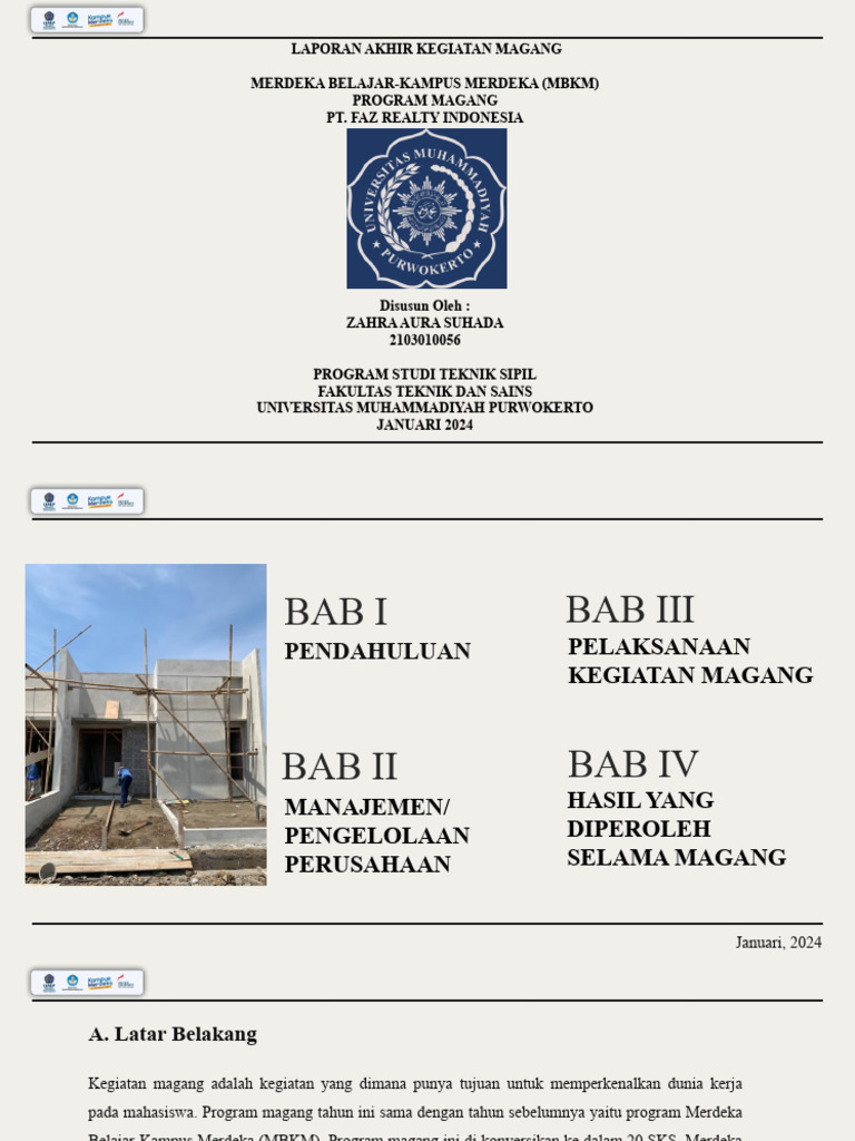 Laporan Akhir Punya Ara | PDF