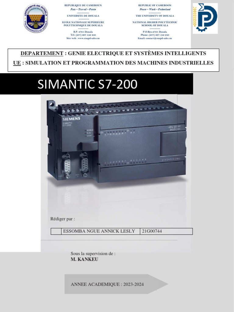 Automate S7-200 | PDF | Informatique | Électrotechnique