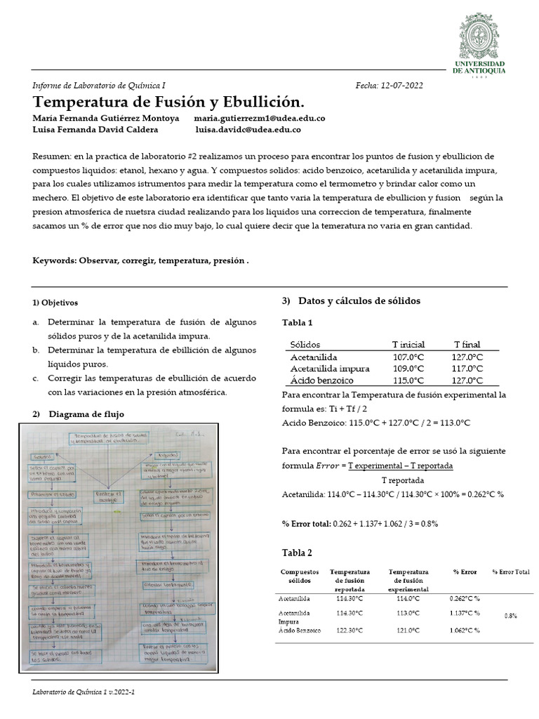 Lab 2. María Fernanda Gutierrez - Luisa Fernanda David | PDF | Punto de ...