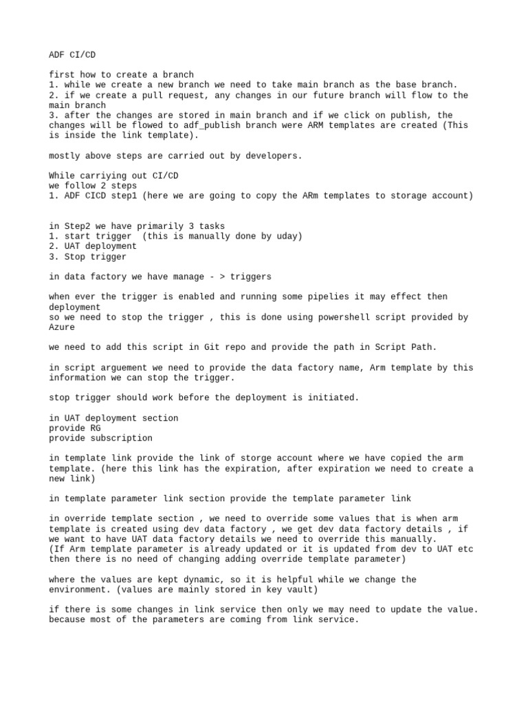 Adf Ci CD | PDF | System Software | Computing