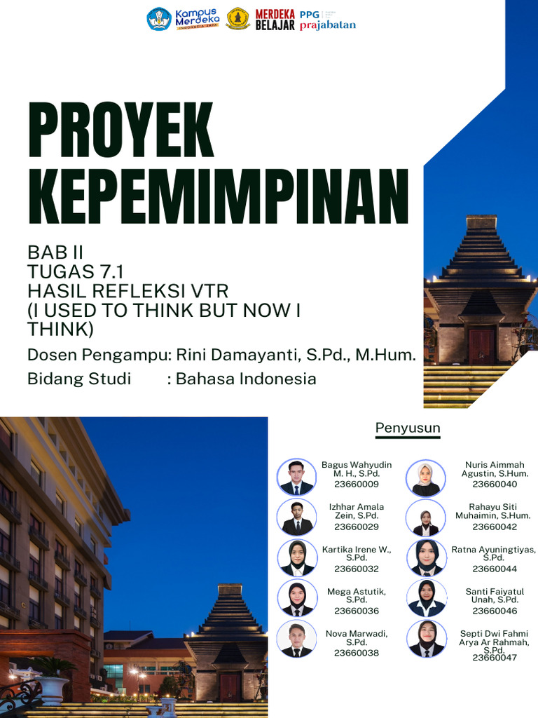 Tugas 7.1 Proyek Kepemimpinan | PDF