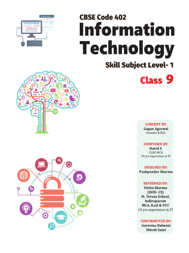 Information Technology (CBSE Code 402) Class - 9 | PDF