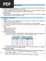 Demand Notes Microeconomics Class 11 | PDF | Demand | Demand Curve