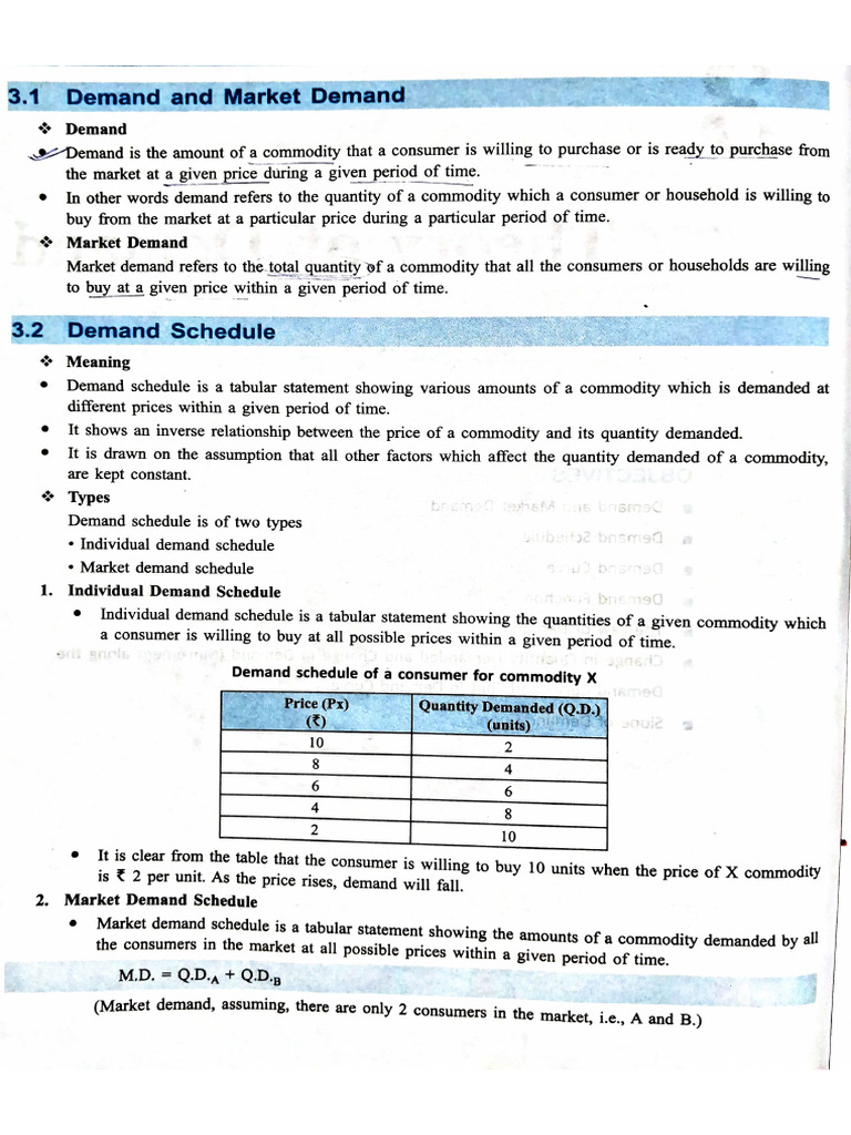 EFM Unit Second Demand ? | PDF