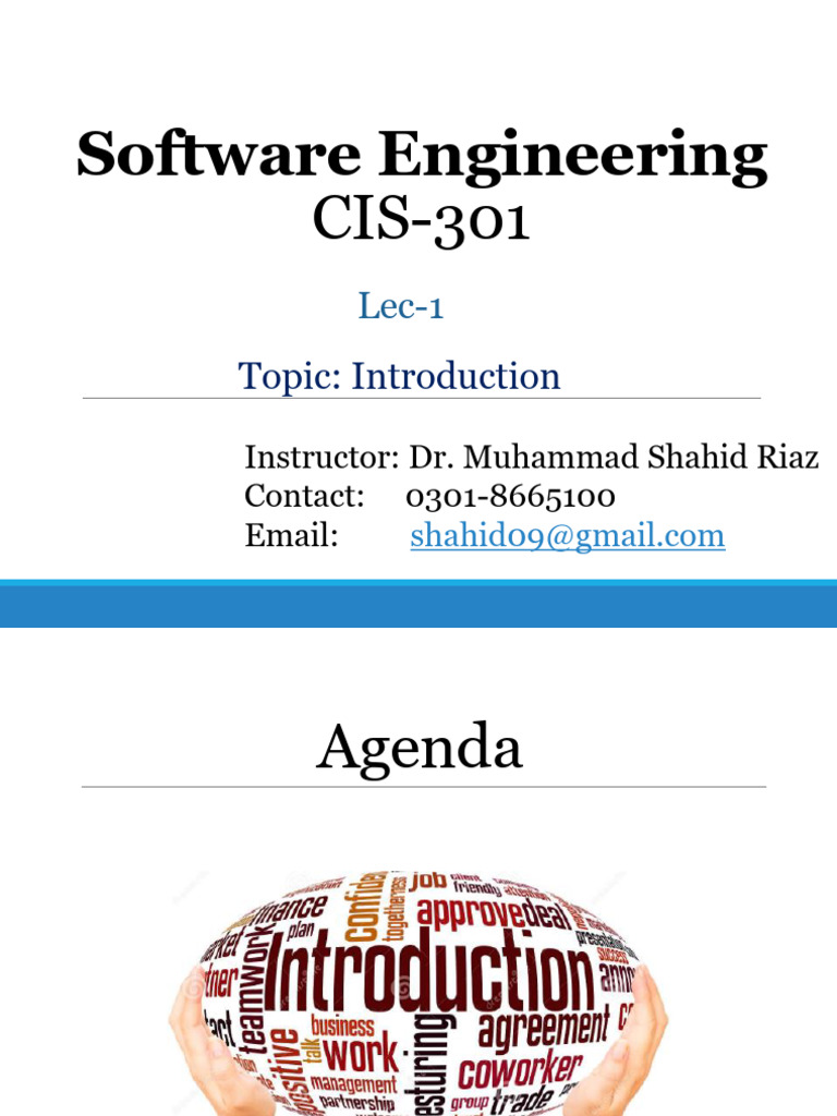 LEC-1 (SE) - Intro | Download Free PDF | Software | Software Engineering LEC-1 (SE) - Intro | Download Free PDF | Software | Software Engineering