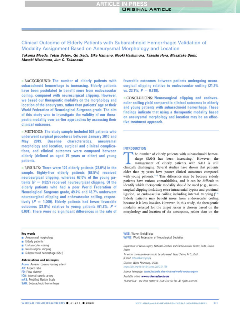 Sah 2 | PDF | Neurosurgery | Interventional Radiology