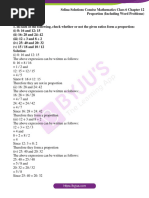Ratio and Proportion Grade 6 | PDF