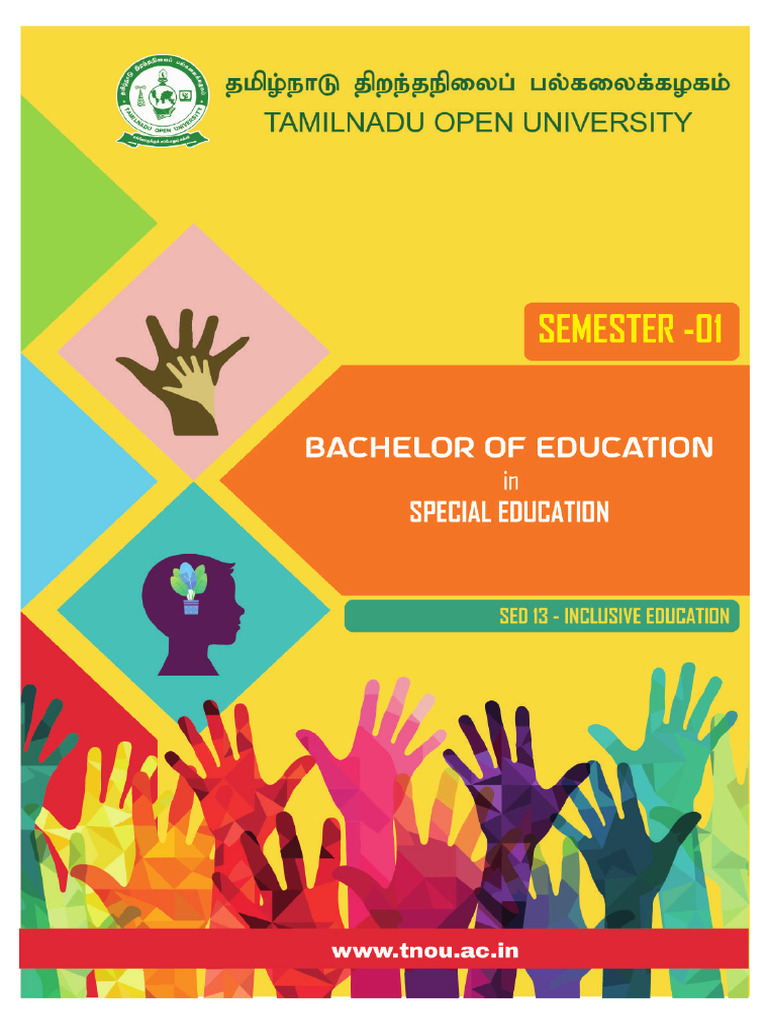 SED 13 Inclusive Education English | PDF | Inclusion (Education ...