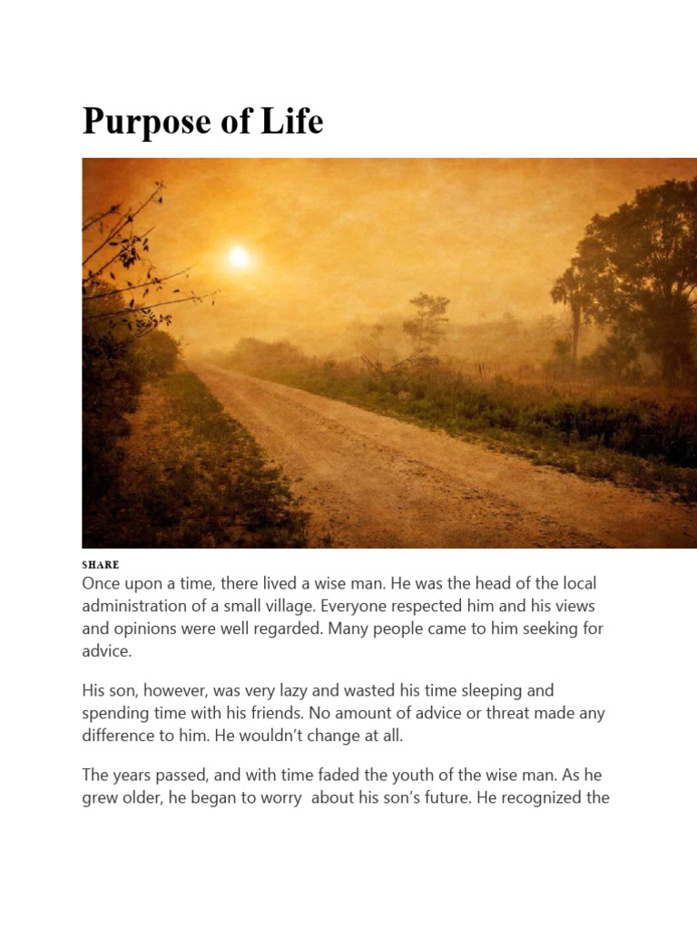 Purpose of Life | PDF