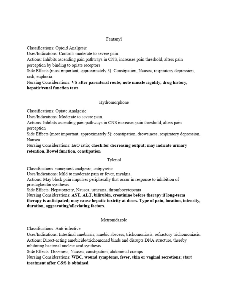 Medication Brand Name and Generic Name | PDF | Nausea | Analgesic