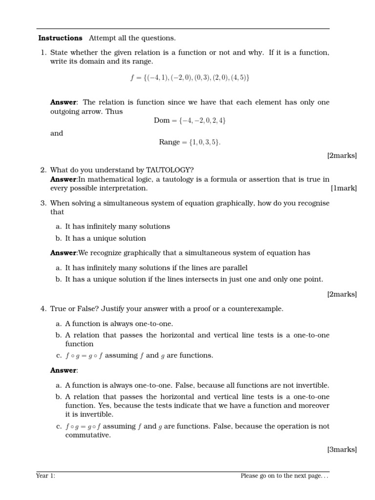 Task 2 | PDF | Quadratic Equation | Function (Mathematics)