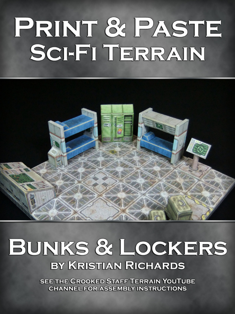 Print Paste Dungeon 79 Bunks and Lockers | PDF
