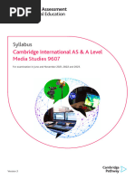 Syllabus: Cambridge International AS & A Level Sociology 9699 | PDF ...