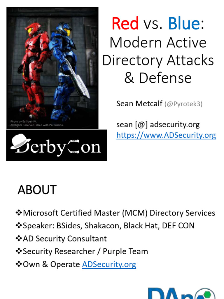 Active Directory Attack Strategies & Defense | PDF | Security ...