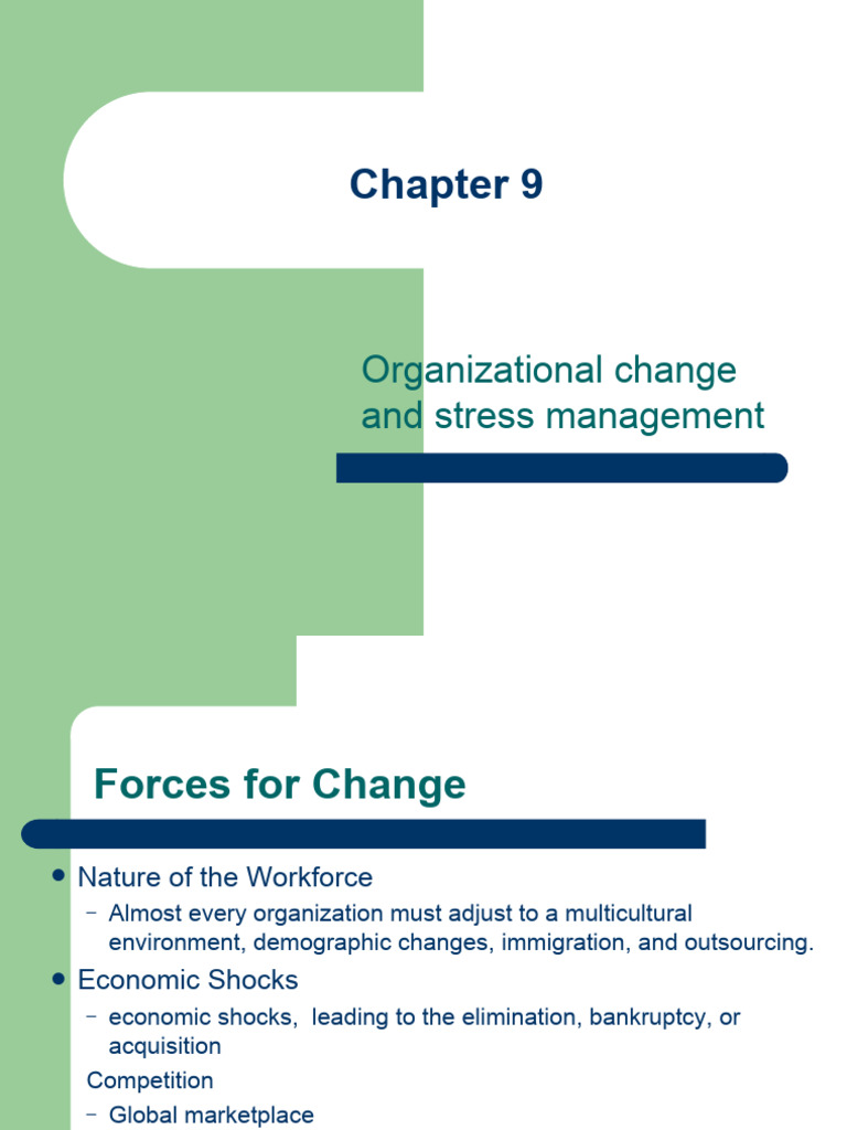 Chapter 9 Change and Stress Management | PDF | Stress (Biology ...