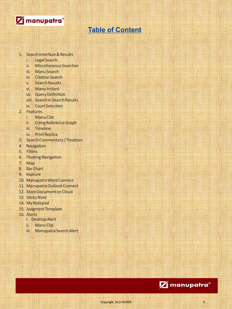Manupatra User Guide 1688725976 | PDF | Computing