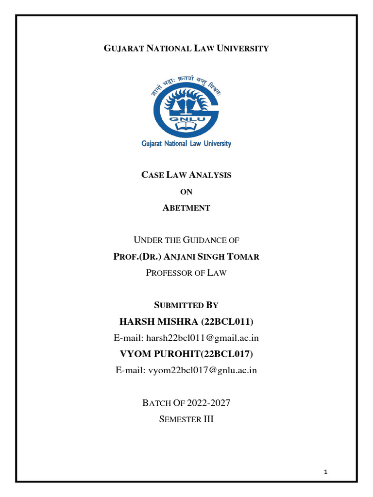 IPC Project | PDF | Aiding And Abetting | Mens Rea