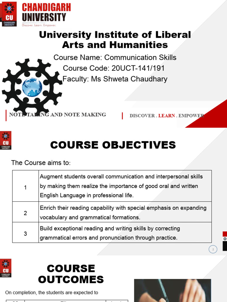 Note Taking and Making Skills Guide | PDF | Human Communication ...