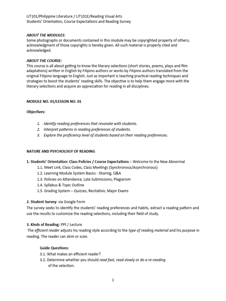 Lit 101 | PDF | Speed Reading | Learning