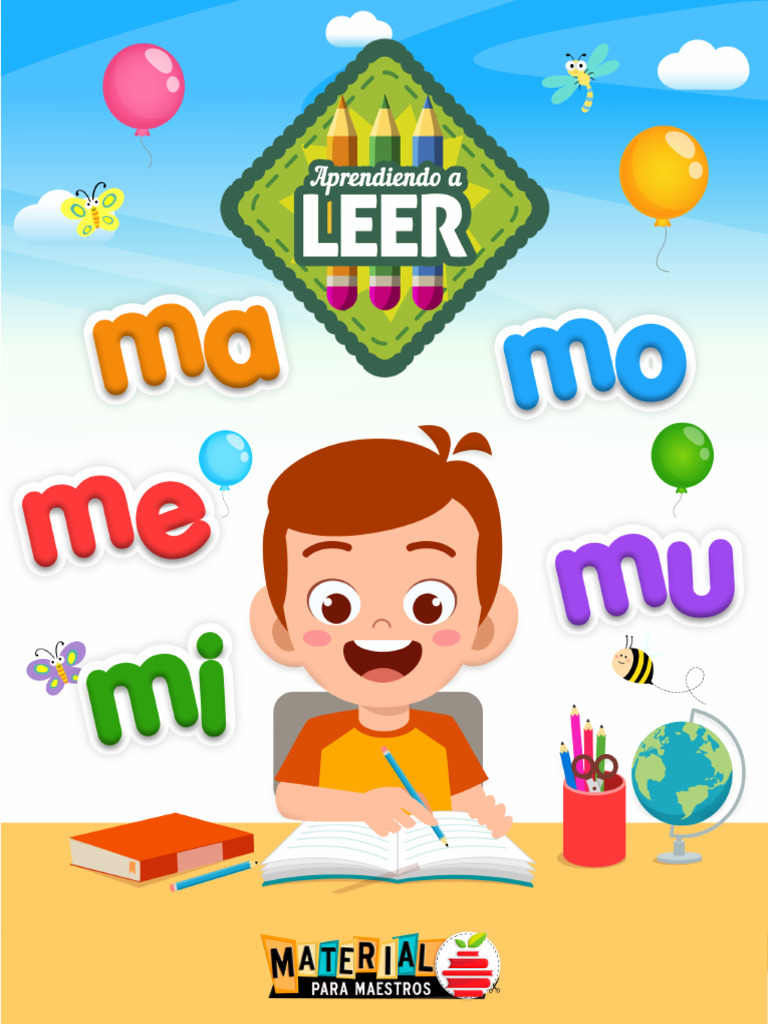 Aprendiendo A Leer 02 Ma Me Mi Mo Mu. | PDF