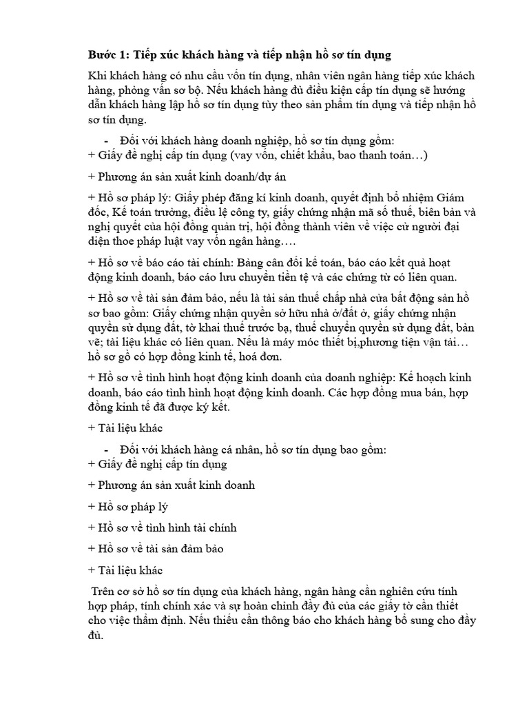 Quy Trình Tính D NG | PDF