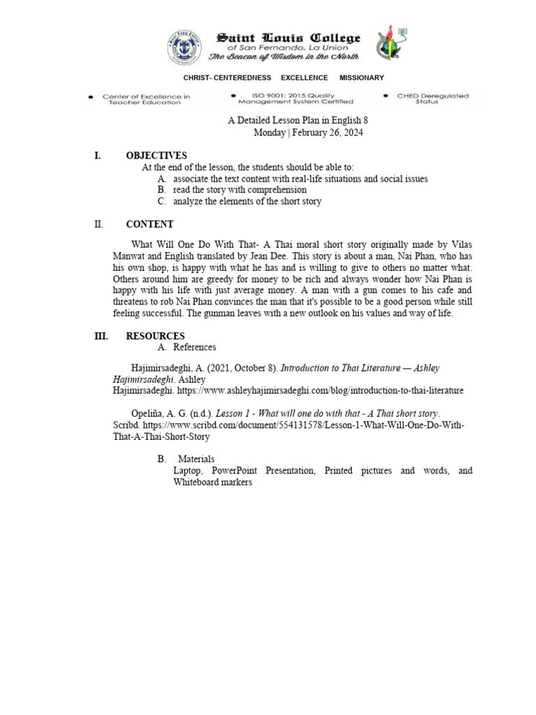 3RD Draft LP Day 1 Week 5 | PDF | Plot (Narrative)