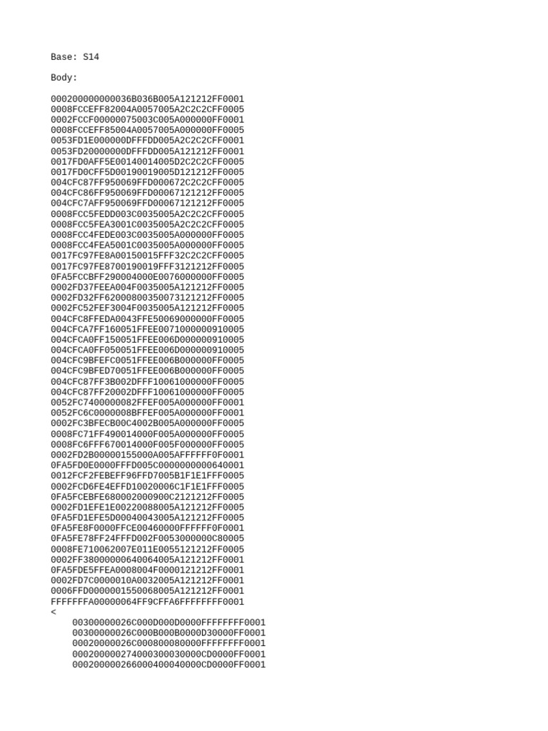 Hexadecimal Data Analysis | PDF | Honda | Vehicles