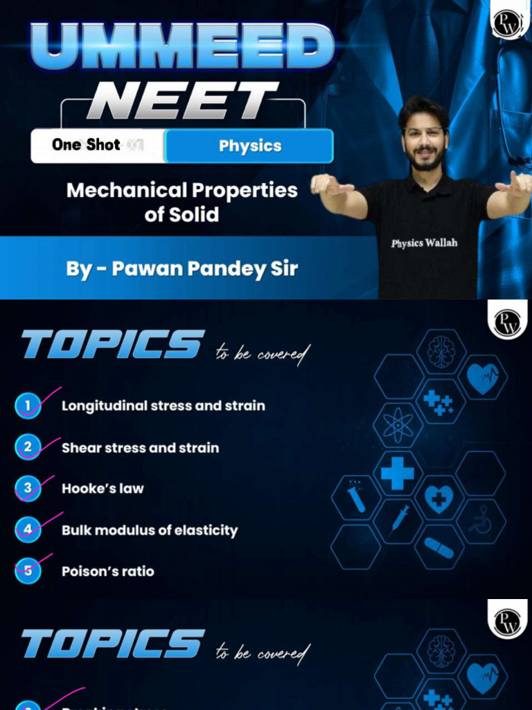Properties of Solids Class Notes | PDF