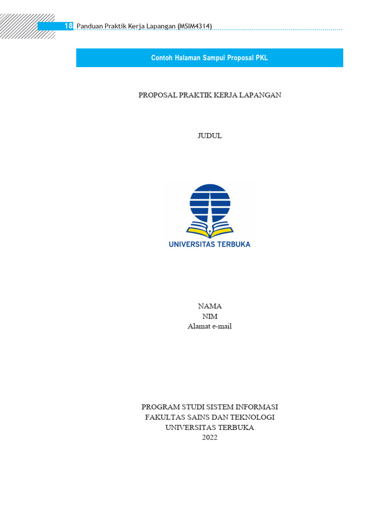 Proposal PKL Ut | PDF