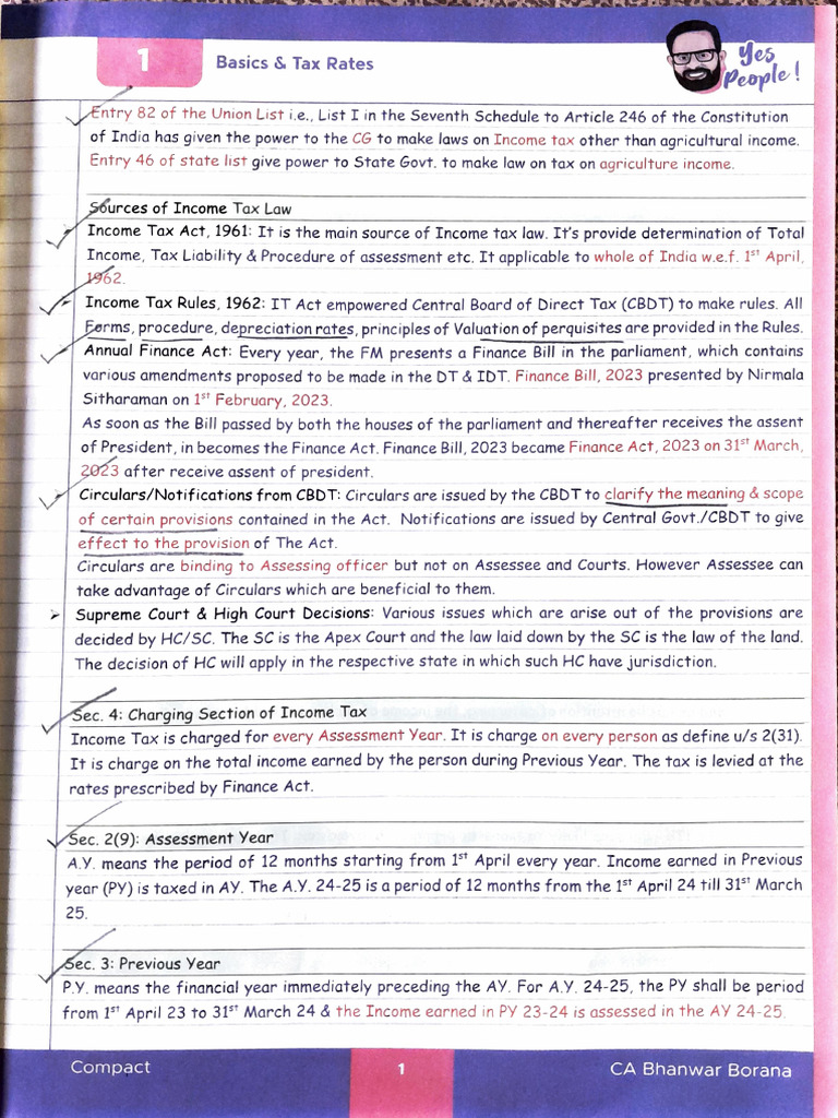 basic and tax rates | PDF