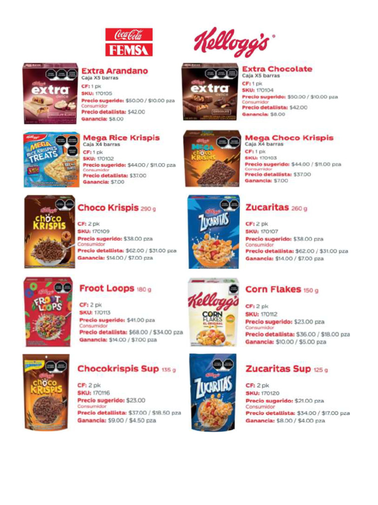 Catalogo Kellogs ORIGINAL 2 | PDF