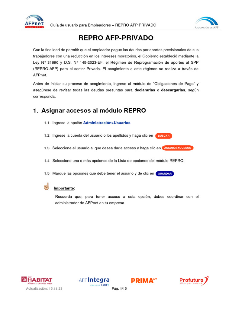 Manual REPROcomunicado | PDF | Servicios financieros | Bancario