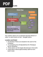 Northern Plains: Bhabar, Terai, Bhangar, Khadar | PDF