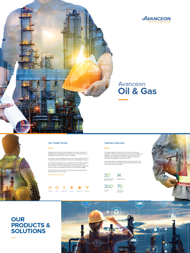 Oil and Gas Brochure 2 | PDF | Scada | Natural Gas
