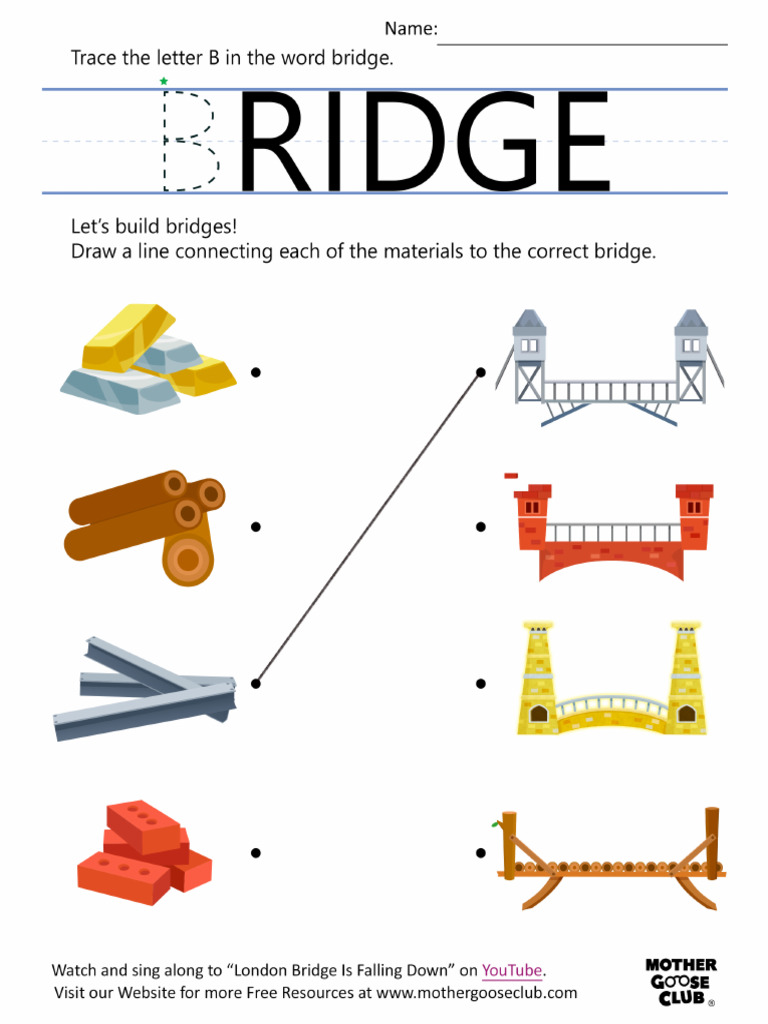 London Bridge Is Falling Down Activity Book | PDF