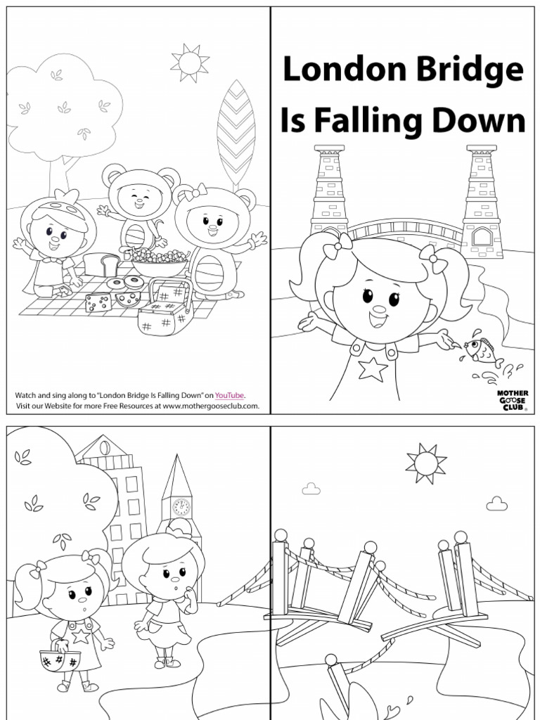 London-Bridge-Is-Falling-Down-Mini-Book | PDF