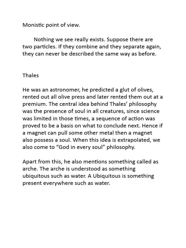 AEON Essay Summary | PDF