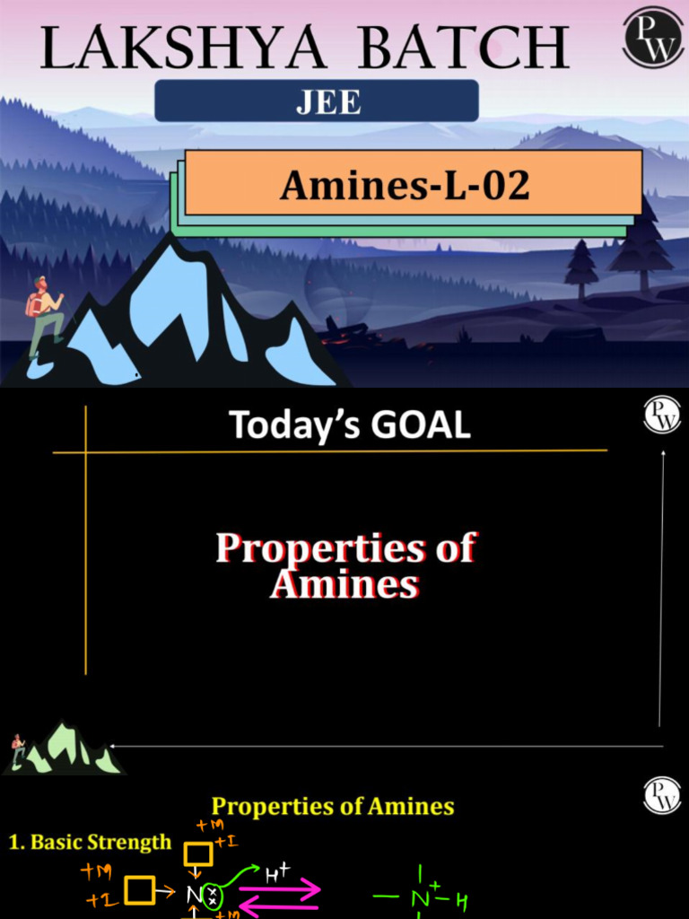 Amines -02 _ Class Notes | PDF Amines -02 _ Class Notes | PDF