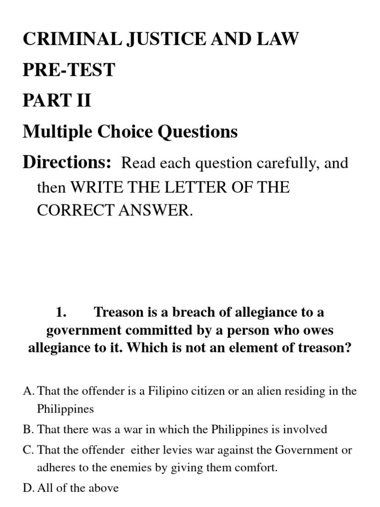 criminal and justice reviewer | PDF | Forgery | Perjury