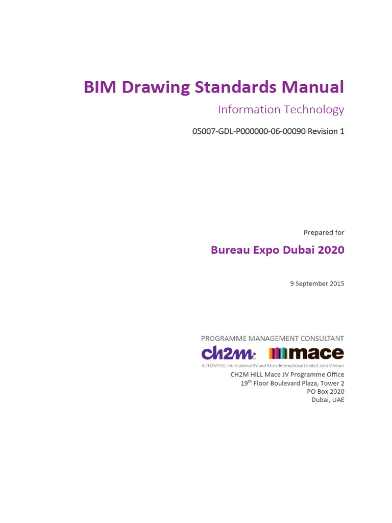 BIM Standards - 05007-GDL-P000000-06-00090 | PDF | Building Information ...