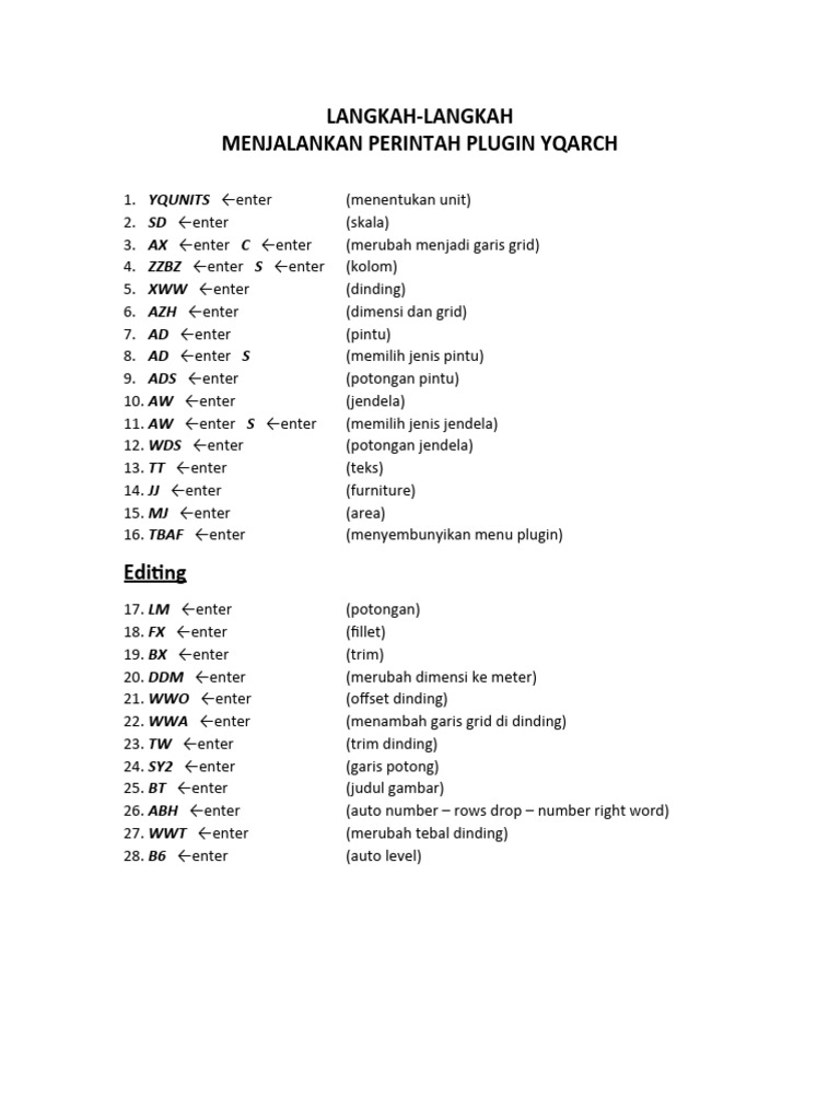 Yqarch - Autocad | PDF