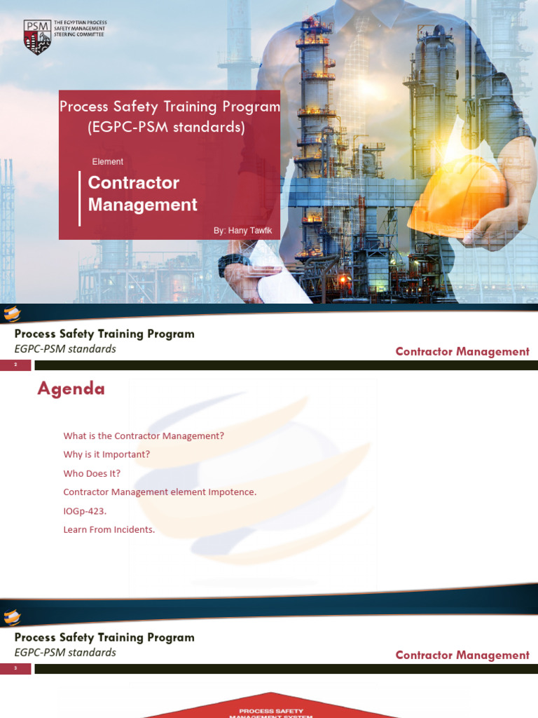Contractor Management | PDF | Employment | Audit