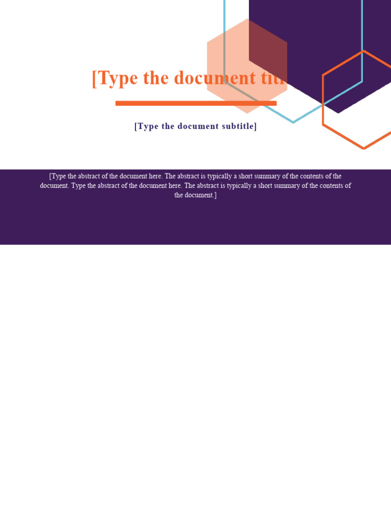 Report Template | PDF | Page Layout | Computing